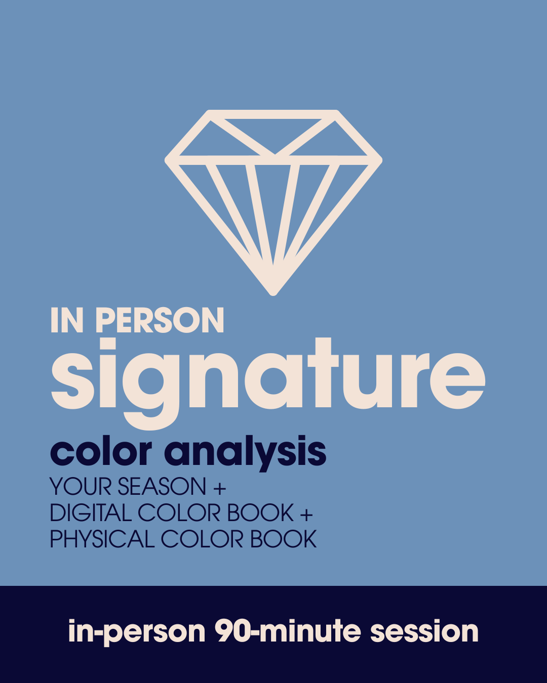 Color Analysis: In-person – Blue and Hues
